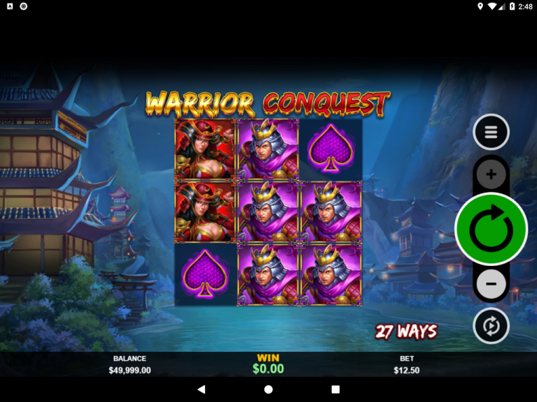 Warrior Conquest : Lady Luck Casino
